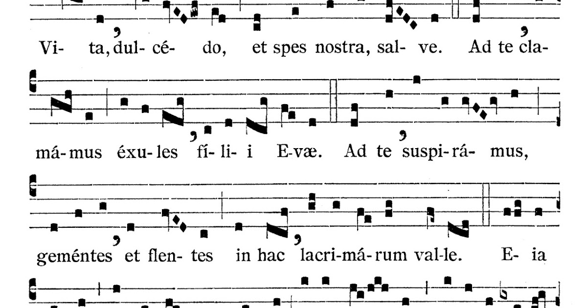 euouae: Salve Regina IV