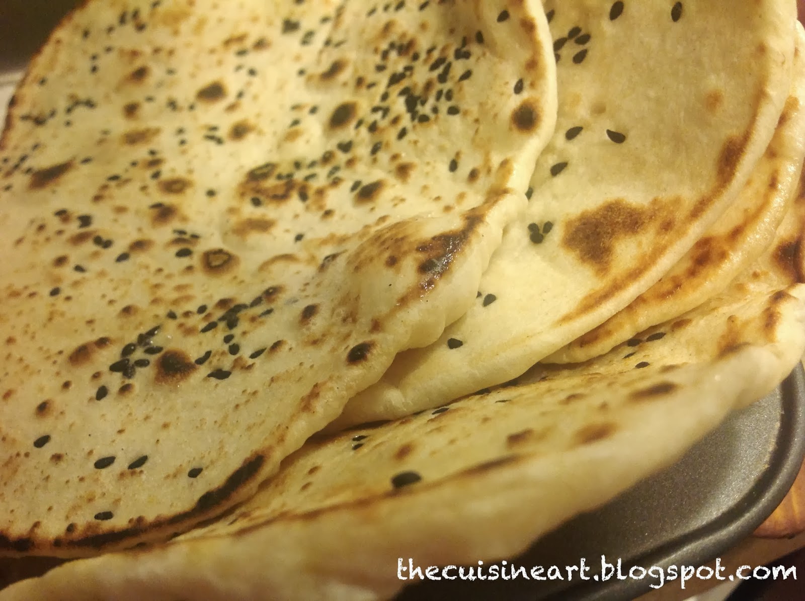 the cuisine art: Naan