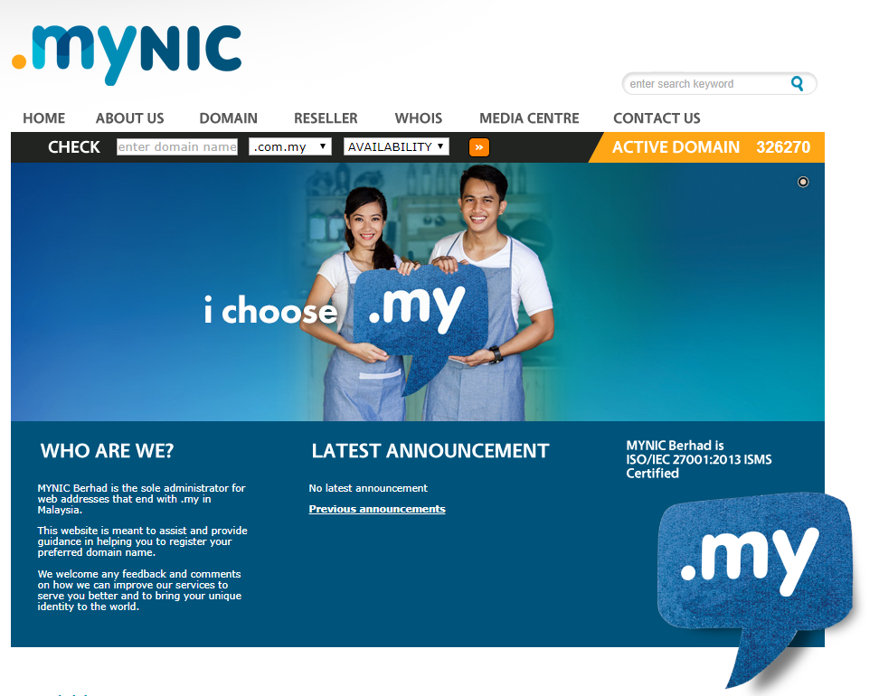 What is a .MY Malaysia Domain Name ? and Important Fact
