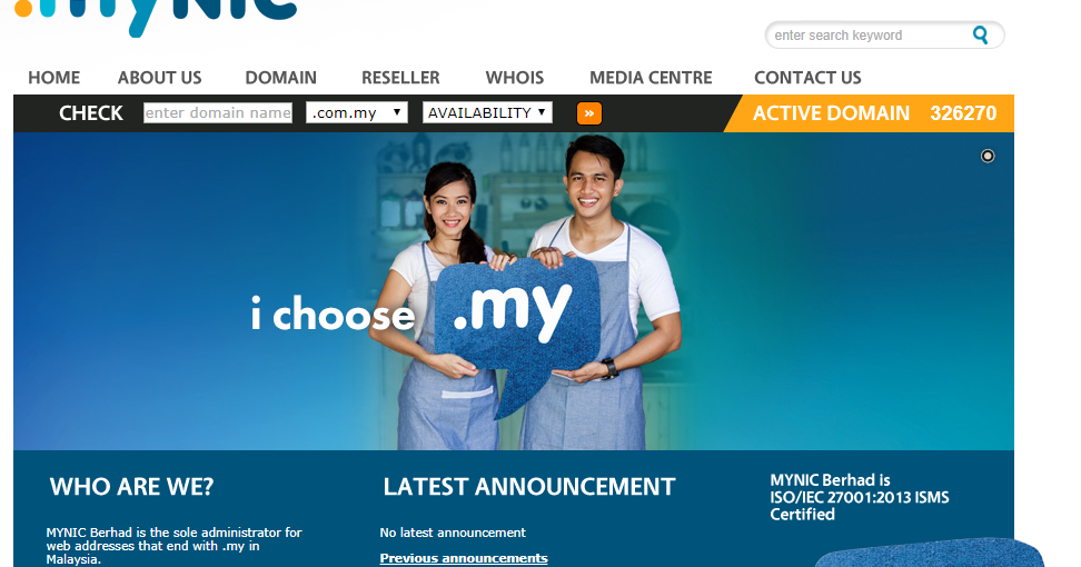 What is a .MY Malaysia Domain Name ? and Important Fact