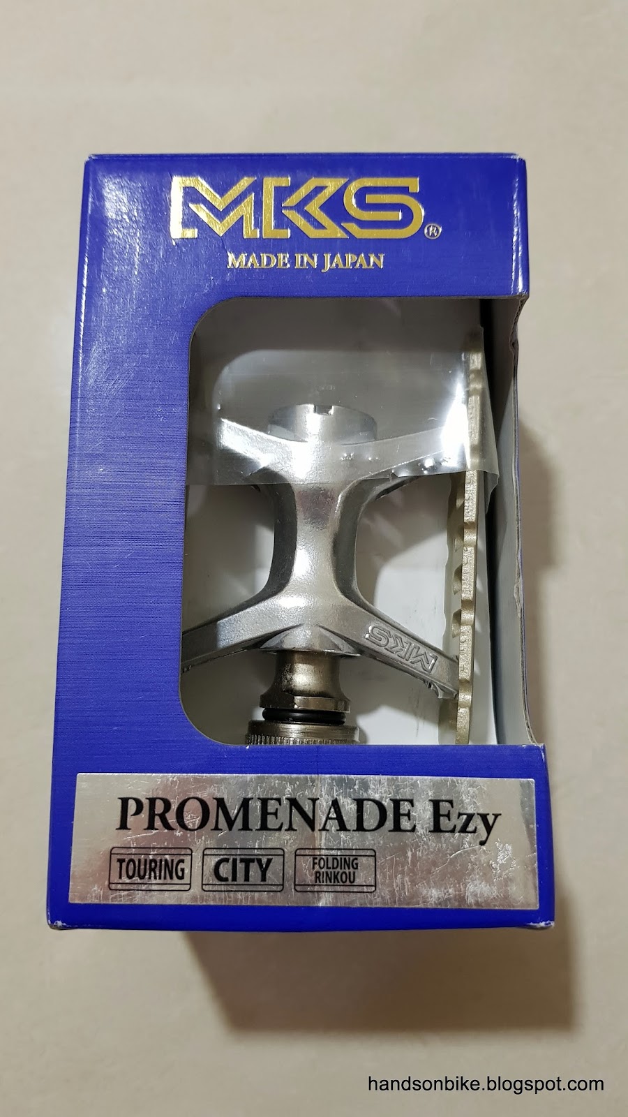 Hands On Bike: Brompton M6R: MKS Promenade Ezy Pedals