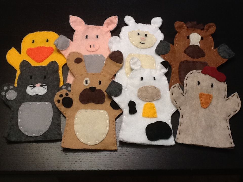 Hopes & Seams: Farm Animal Puppets