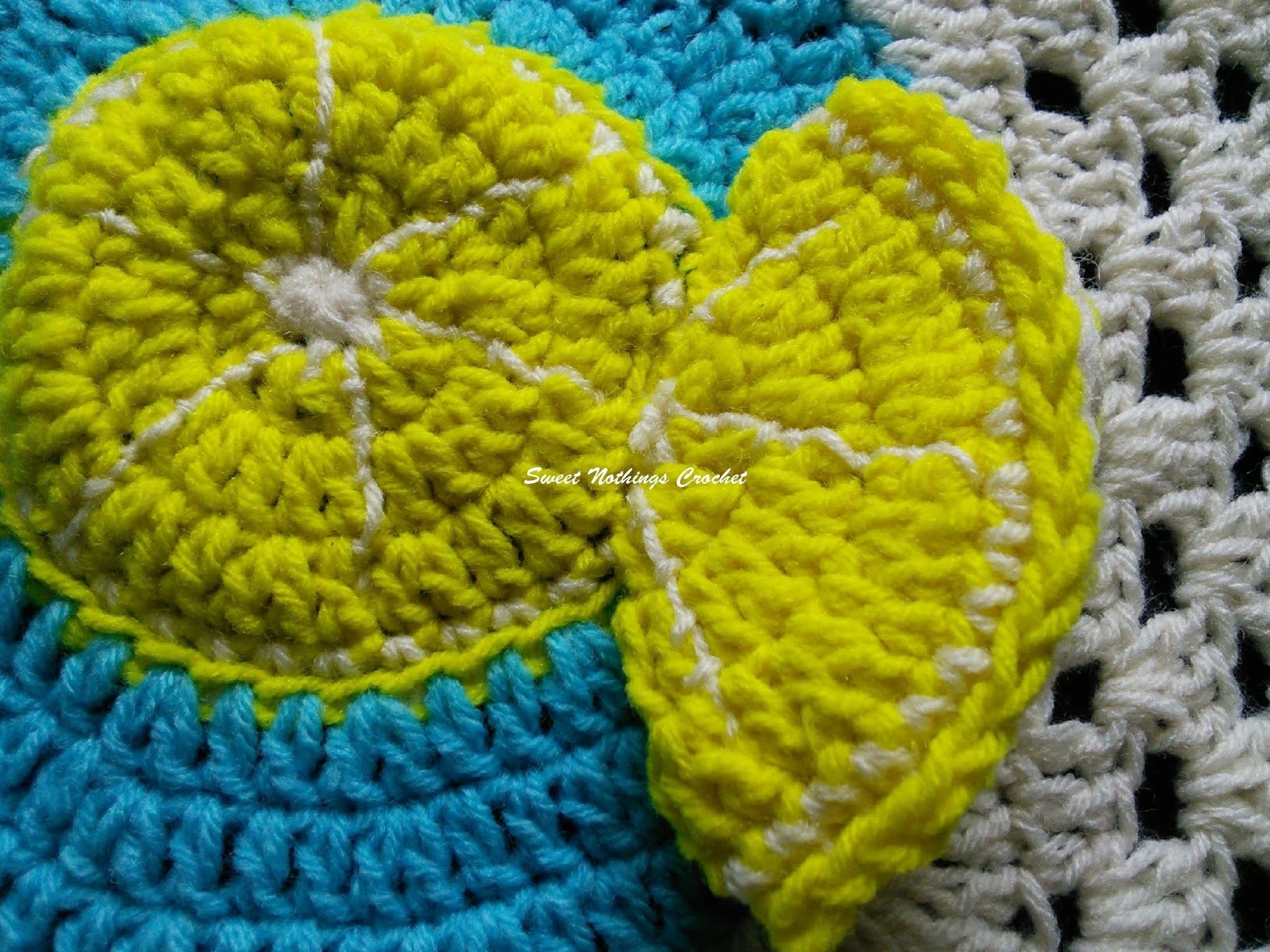 Sweet Nothings Crochet: LEMON GRANNY SQUARE : FOOD SERIES - IN THE ...
