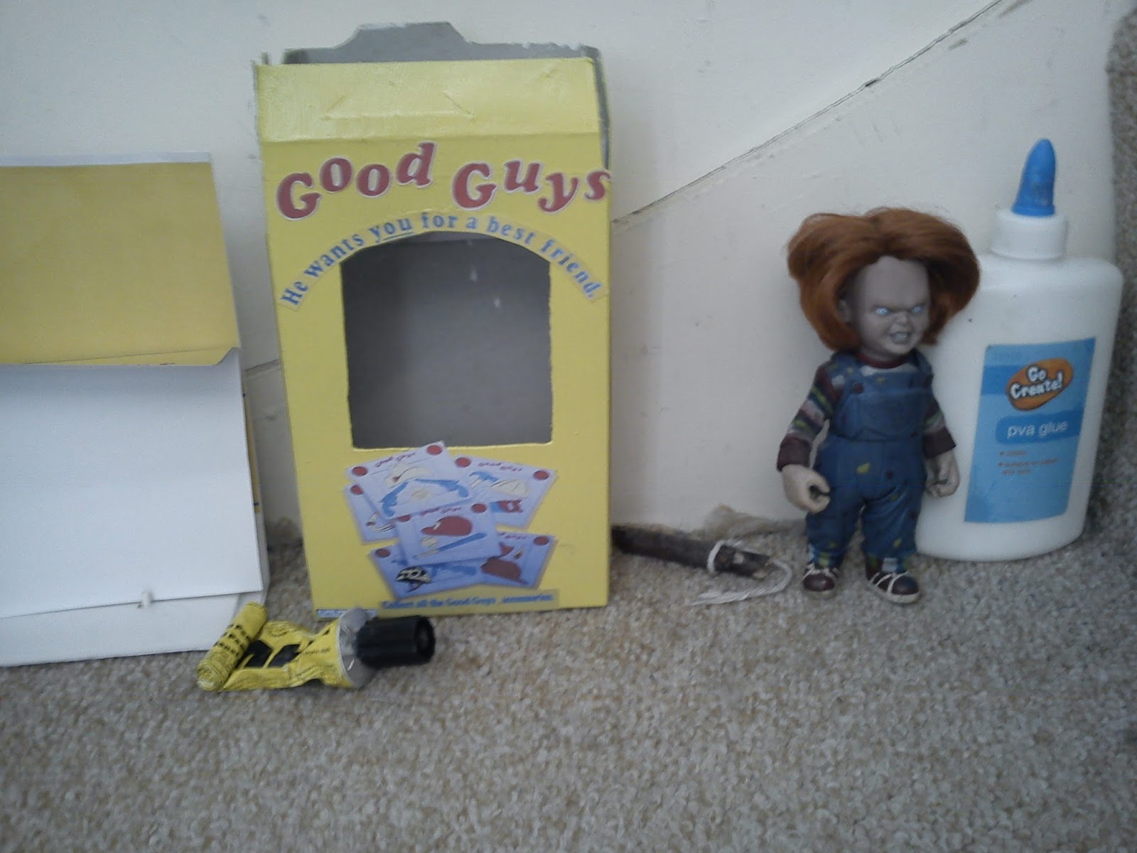 Action Figure Chat: McFarlane Movie Maniacs custom Good Guys box