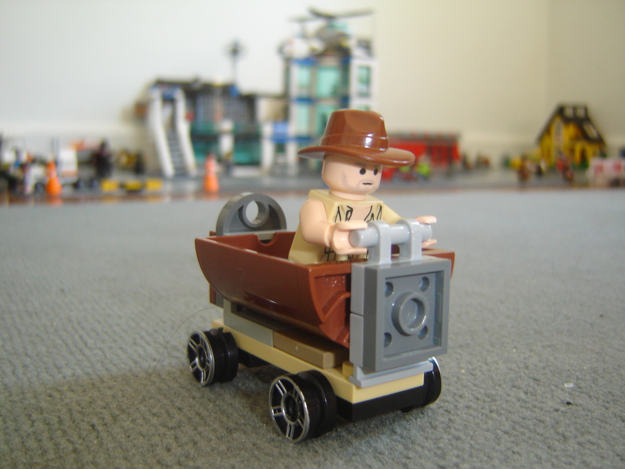 Lego Ninja Hunter: LEGO Happy Wheels Characters