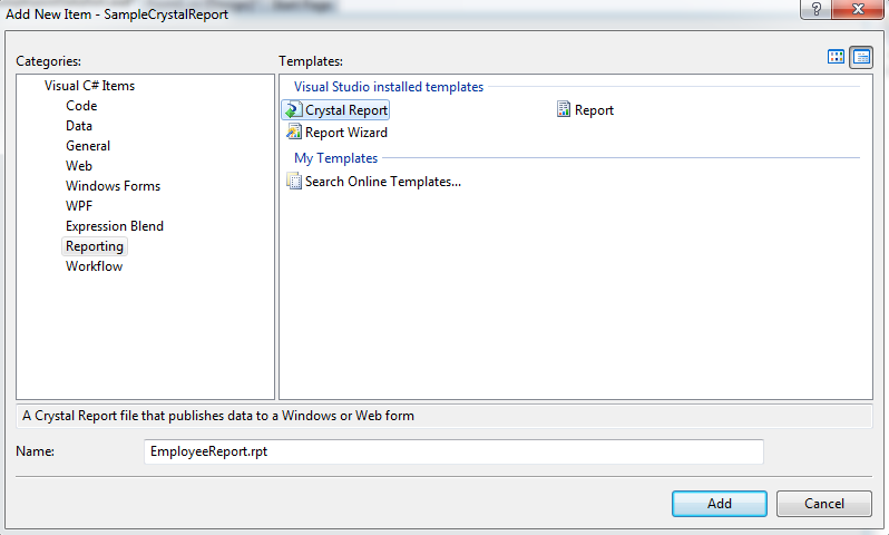 SLIIT from the 'Beginning': How to Create a Basic Crystal Report using ...