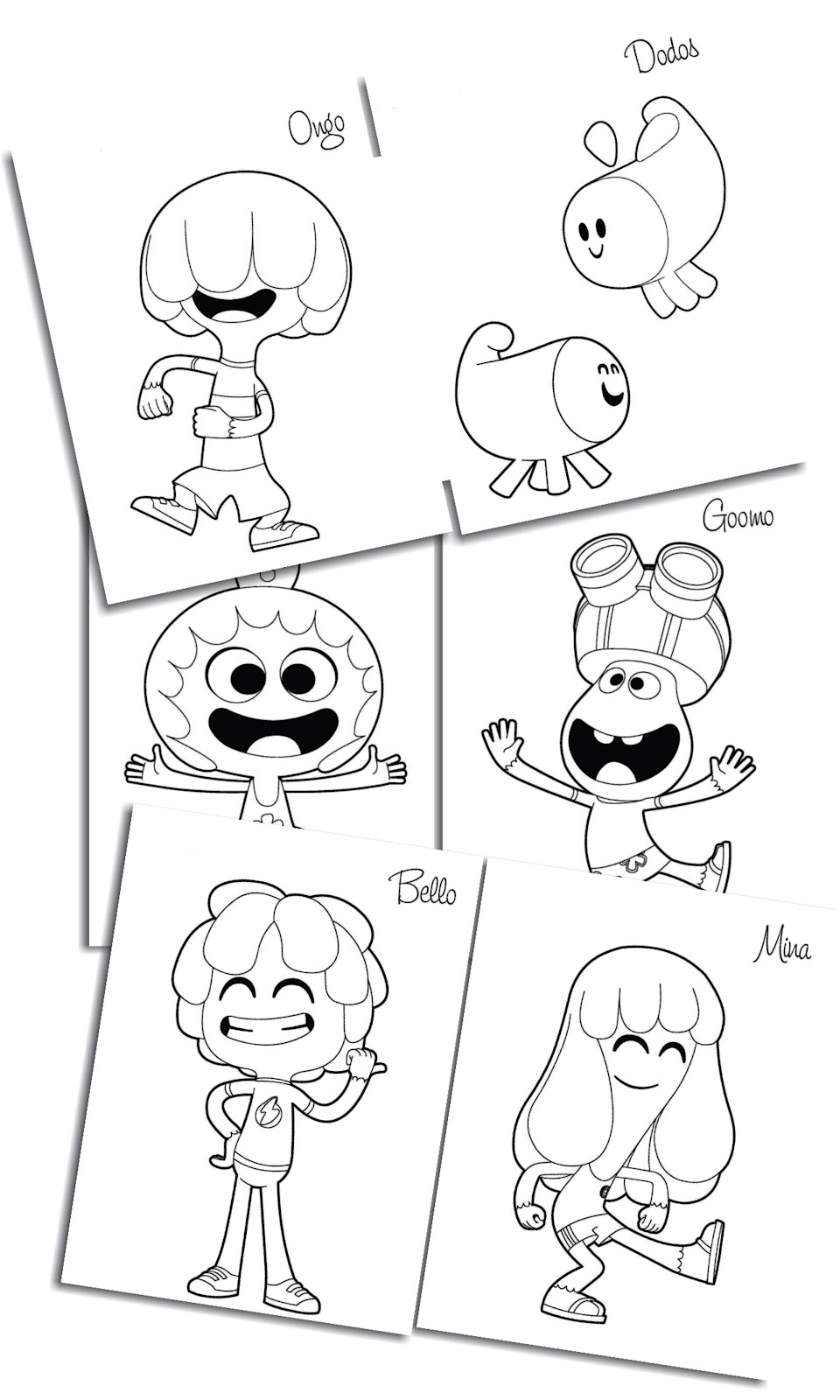 Dibujo de Jely y Jam para Colorear y Pintar - COLOREA TUS DIBUJOS