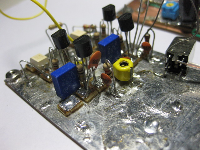 白髪おやじの電子工作: 短波受信機 (2～18MHz) - その3 : BFO