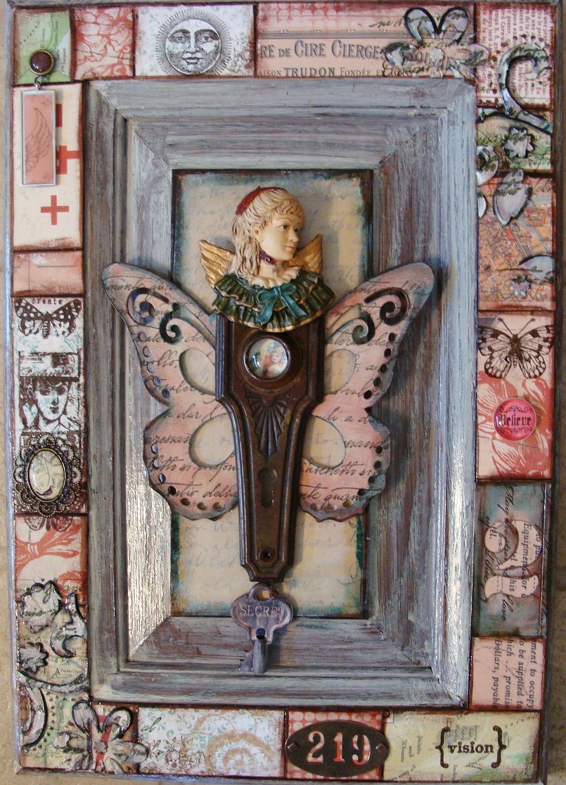 My Art Journal: Collaging and Assembling