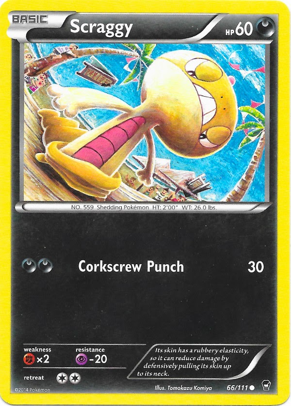 Scraggy -- Furious Fists Pokemon Card Review | PrimetimePokemon's Blog