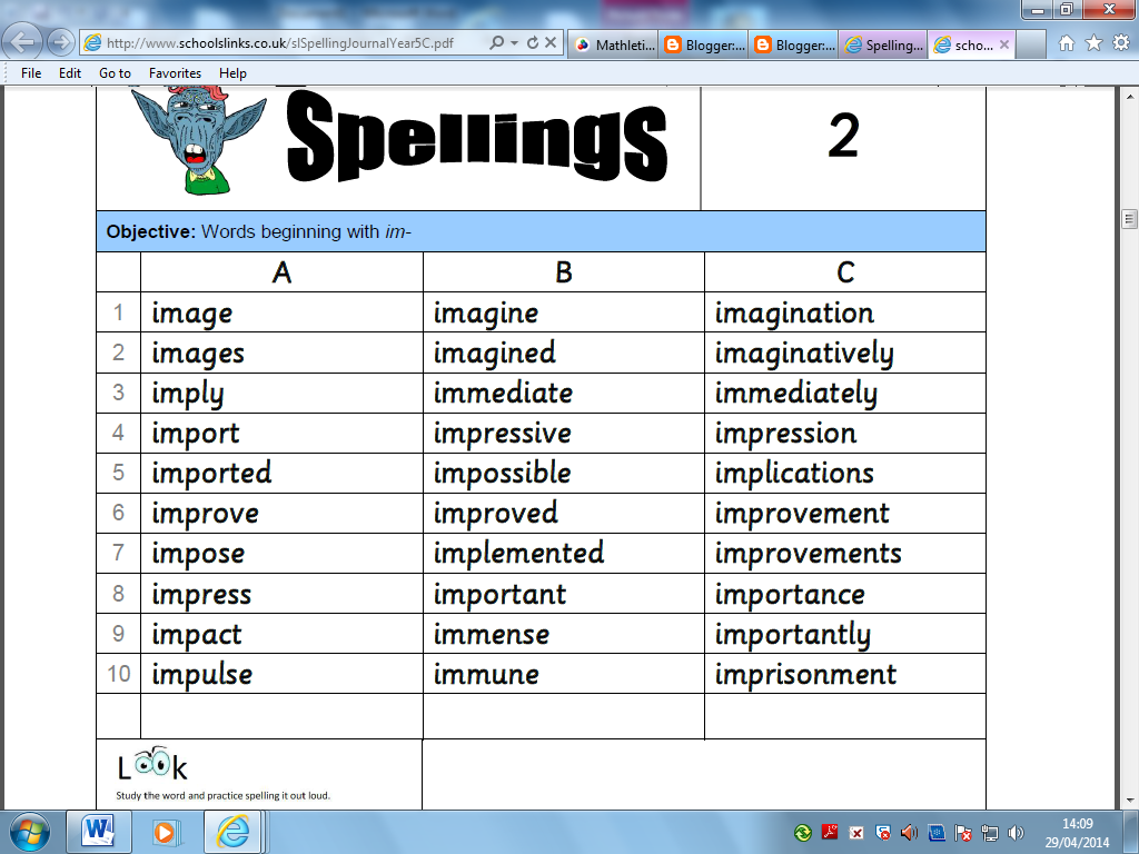 5MD's class blog: April 2014