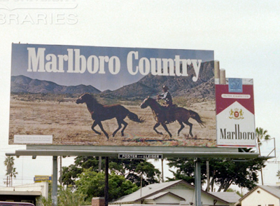 Library Notes: Remembering Cigarette Billboards