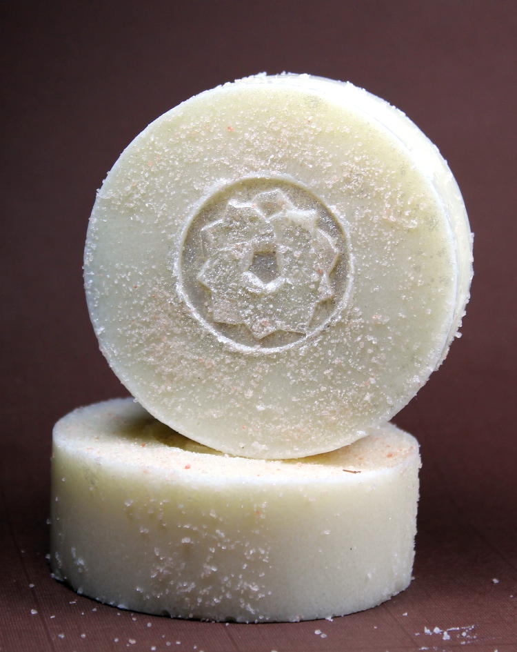 Exfoliating Salt Scrub Bar | Homemade to Healthy