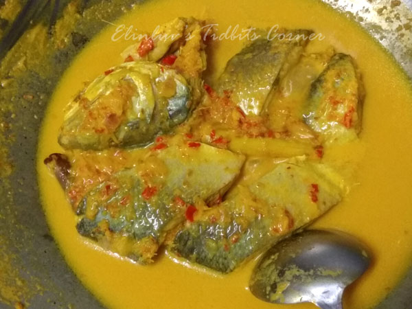 Elinluv's Tidbits Corner: Masak Lemak Chili Padi Ikan Senangin