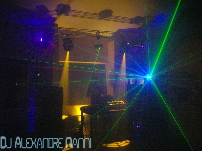 Dj Alexandre Nanni: Laser Show | Luz Negra - Iluminação