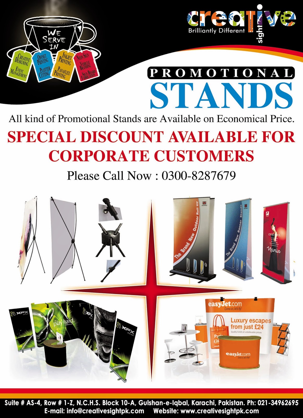 Creative Sight Pakistan - Panaflex Printing Solutions