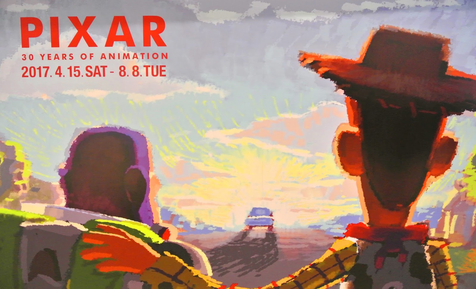 PIXAR: 30 Years Of Animation Exhibit