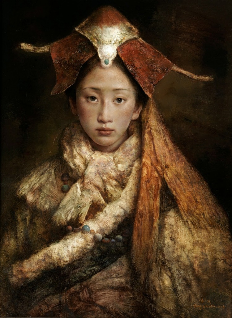 Gods and Foolish Grandeur: Tang Wei Min - selected paintings