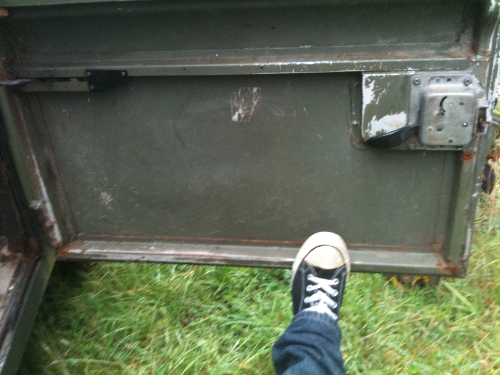 RAF Series 3 EOD Land Rover