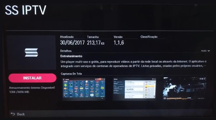COMO INSTALAR O APLICATIVO SSIPTV NA SMART TV LG