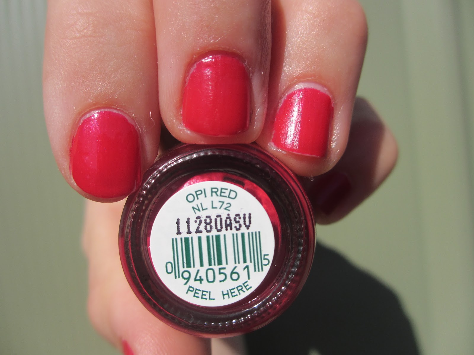knicksandnails: OPI - OPI Red
