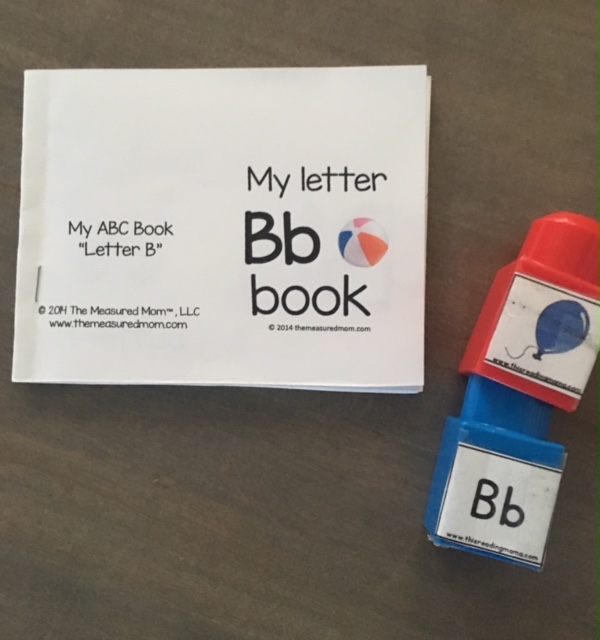 Letter Baskets | Busy Hands and Minds