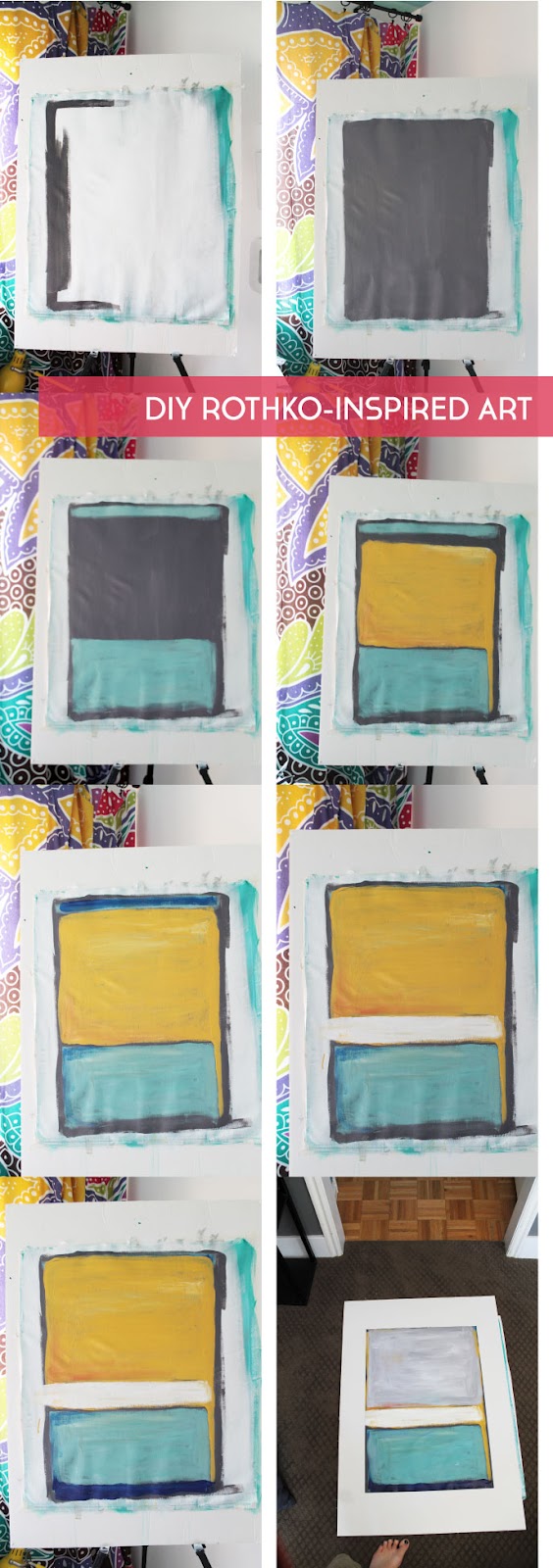 DIY Rothko-Inspired Art - Chris Loves Julia