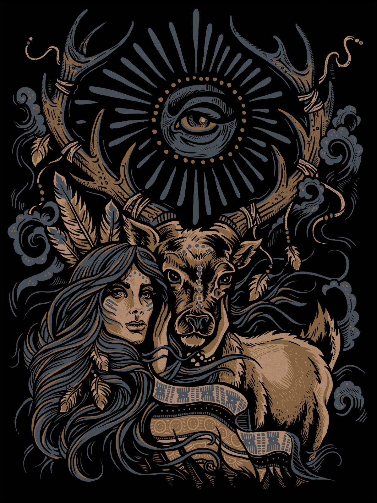 INSIDE THE ROCK POSTER FRAME BLOG: Straw Castle Mother Nature Print ...