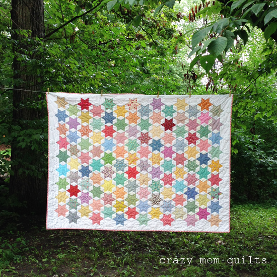 Crazy Mom Quilts Oh My Stars Quilt Complete