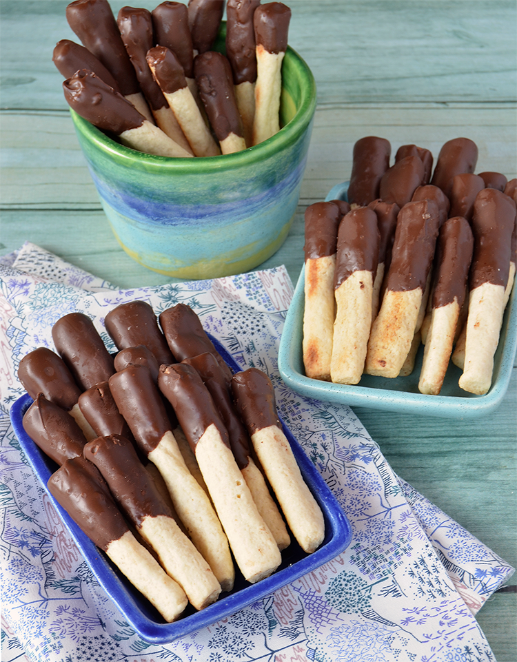 Palitos con chocolate / Recetas dulces, fáciles y ricas! / Tres Tenedores