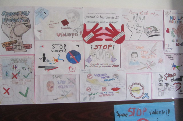 campanie antiviolenta- activitati din campanie