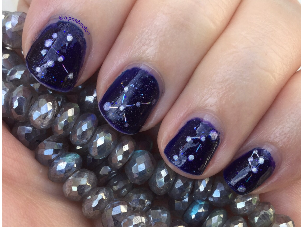 Short Nails Need Love Too: HBP Presents Starry Night Sky