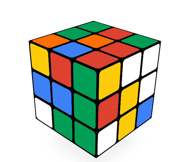 Como armar un cubo de colores - atilaxx