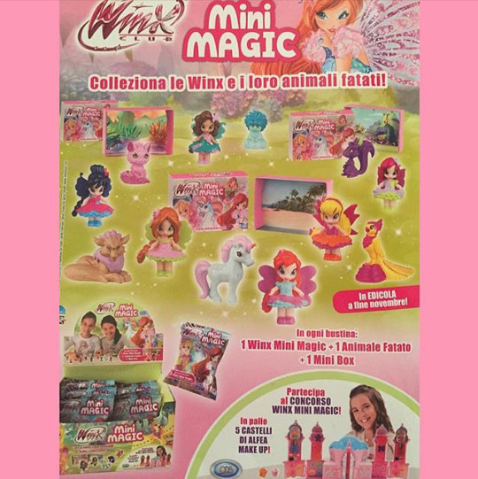 Promo de las Figuras Winx Club Mini Magic en Italia ~ My Winx Club ...