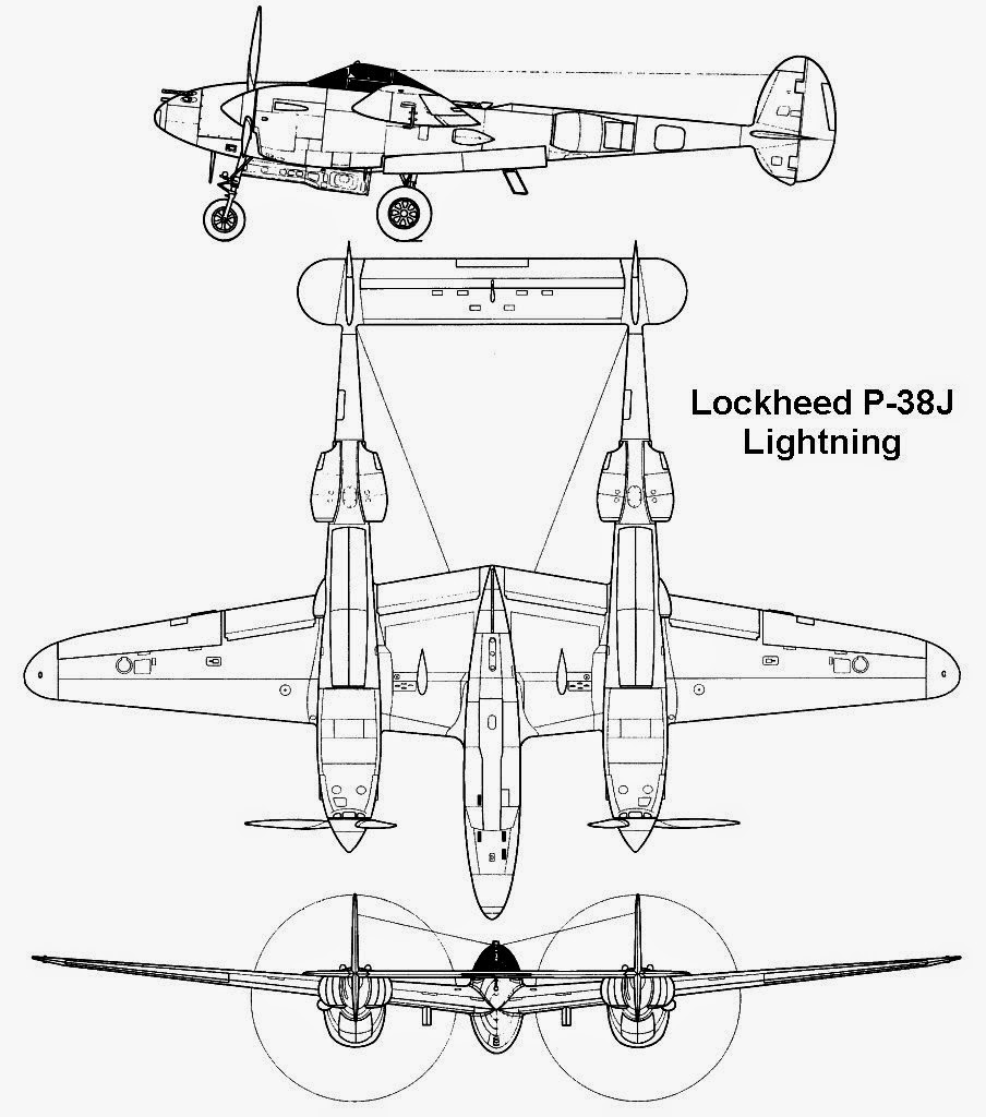 Altimagem: Lockheed P-38G Lightning