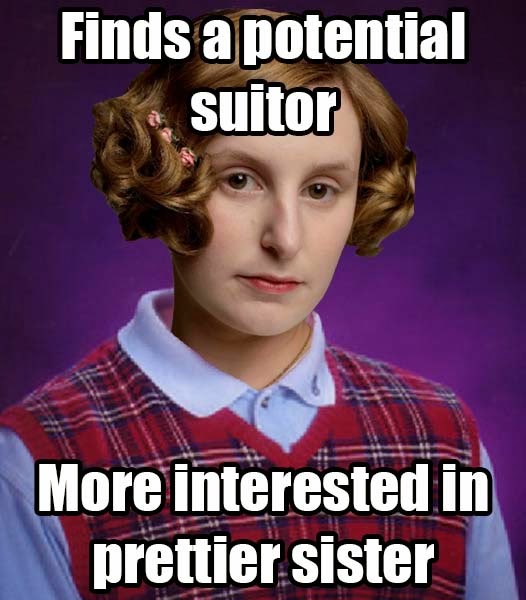 Elegance of Fashion: New Meme: Bad Luck Edith