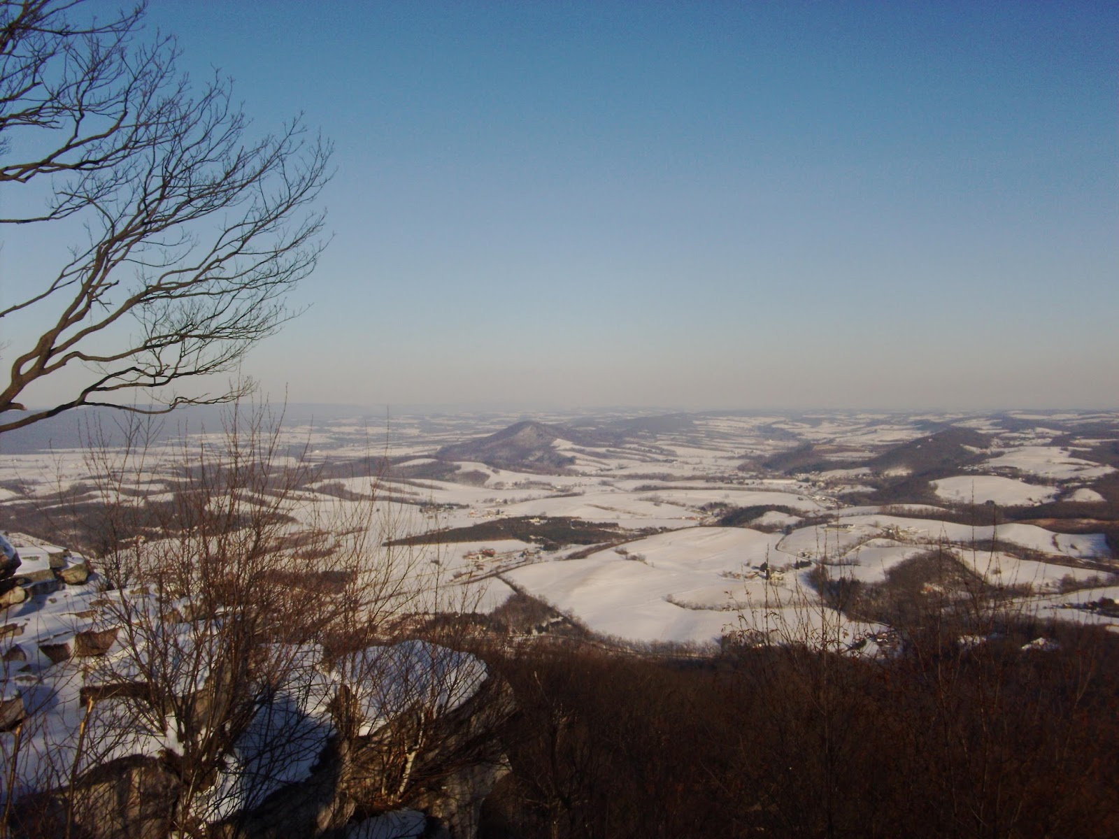 The Traveling Mandolin: Where to Go: The Pinnacle Trail, Hamburg, PA
