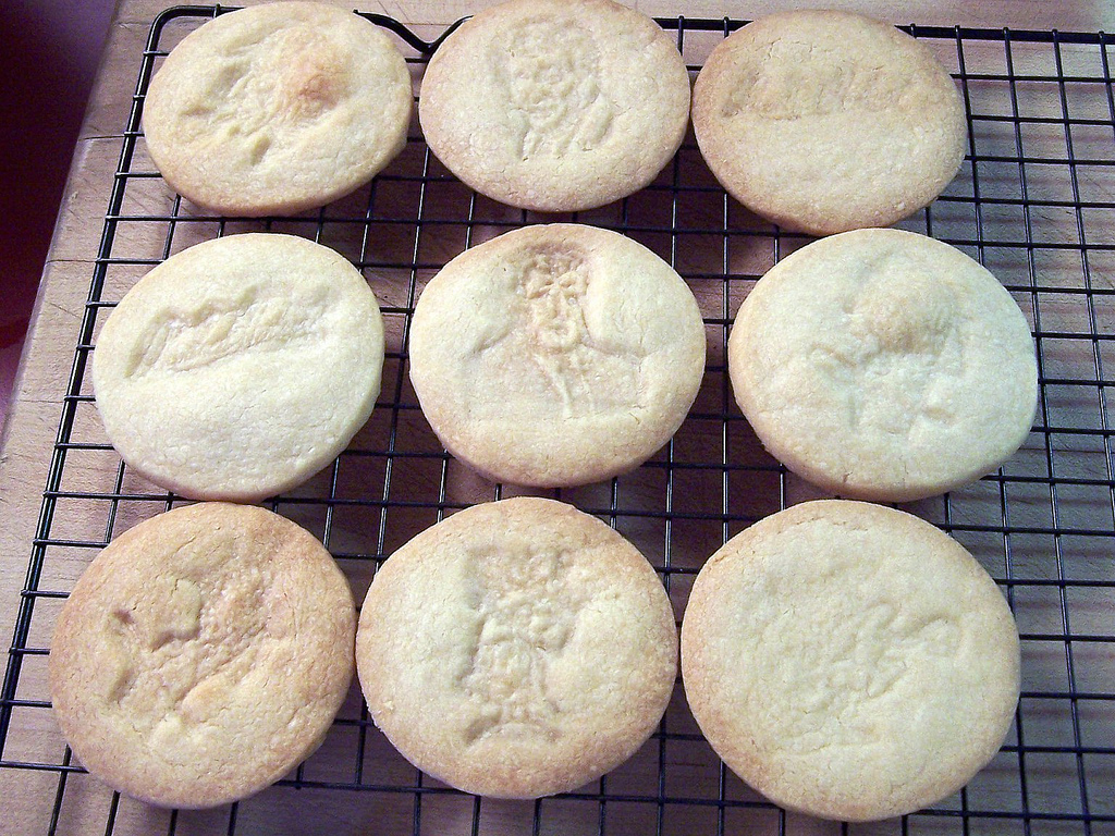 Olla-Podrida: Tasty, but Ugly Shortbread Cookies