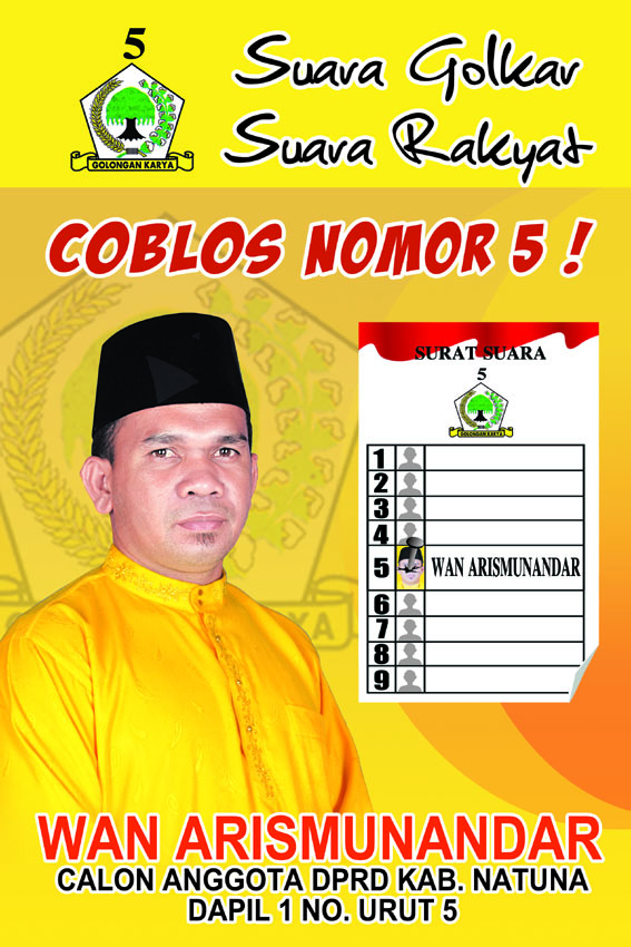 coretan kemarin: Desain Baliho, Banner, Poster Pemilihan Caleg 2014