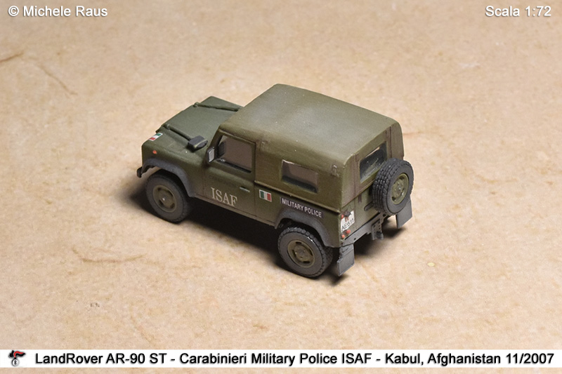 Michele Raus - Modellismo in scala: Land Rover AR-90 ST