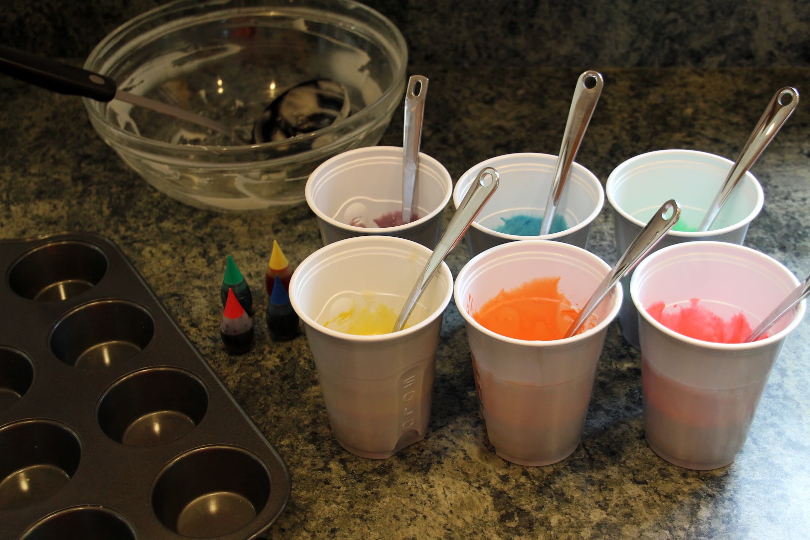Life Is Sweets: What's at the end of the Rainbow Cupcake experiment?