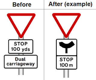 Signage improvements: Turn signs for One Way and Dual Carriageways ...