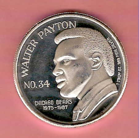 BearFanatic34's Chicago Bears Collection: Silver Coins (Rounds) and ...