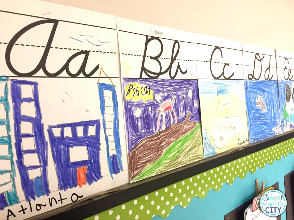 Make Your Own Alphabet - School and the City