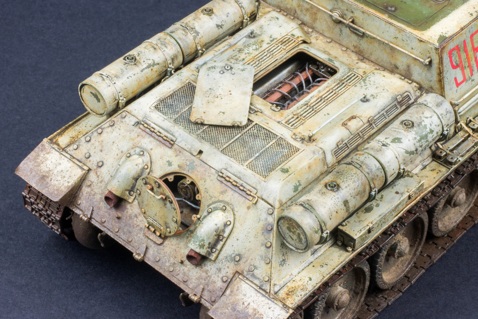 The Modelling News: "Su" build Pt.II - MiniArt's 35th scale Su-122 ...