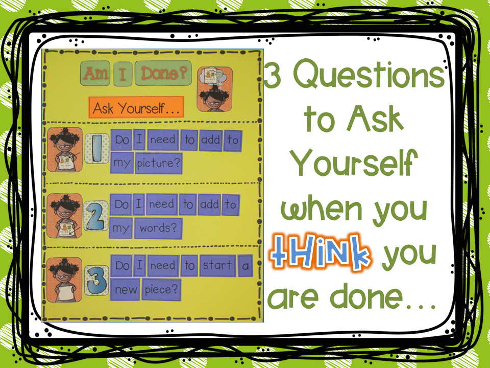 KinderGals: Am I Done Yet? Teaching Children to Finish A Piece of Writing