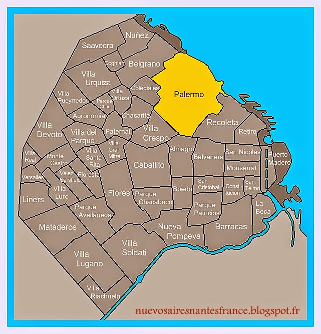 NUEVOS AIRES à BUENOS AIRES: ~~ PALERMO