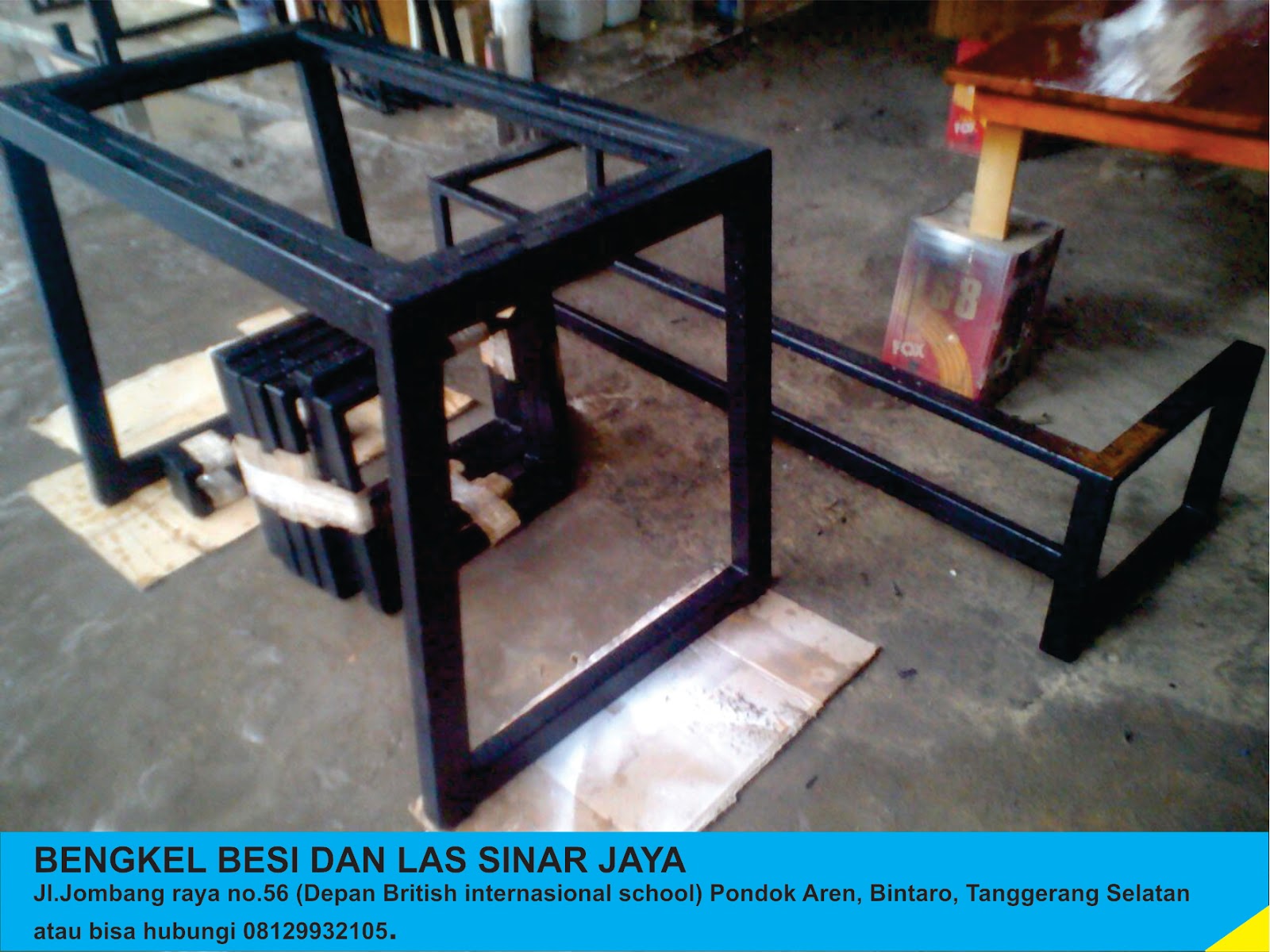 Meja dan Kursi Tralis, Tangerang Sleatan ~ BENGKEL BESI DAN LAS SINAR JAYA