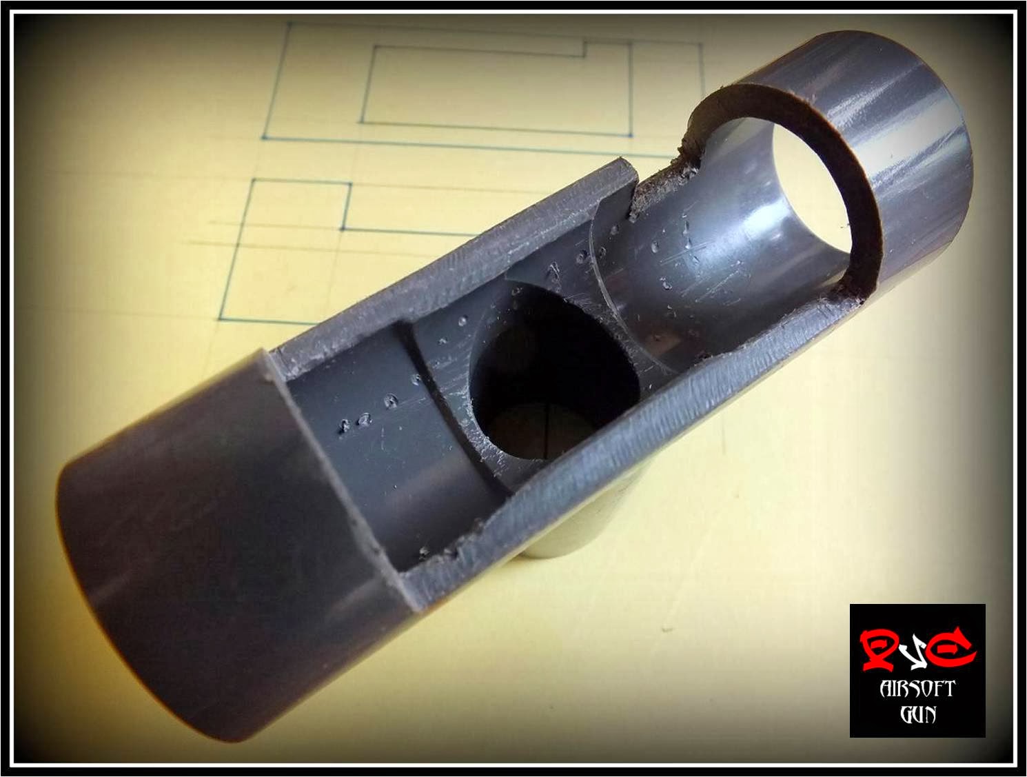 PVC Airsoft Gun | Membuat senapan mainan | Spring - Pneumatic - PCP ...