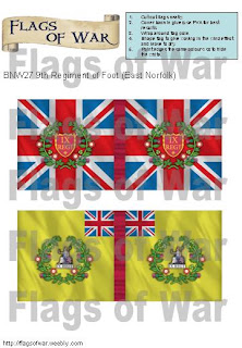 The Napoleonic Wargamer: Flags of War - New 28mm British Napoleonic